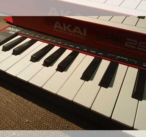 Midi клавиатура akai lpk25 mk2