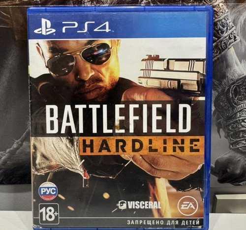 Диск battlefield hardline для ps4