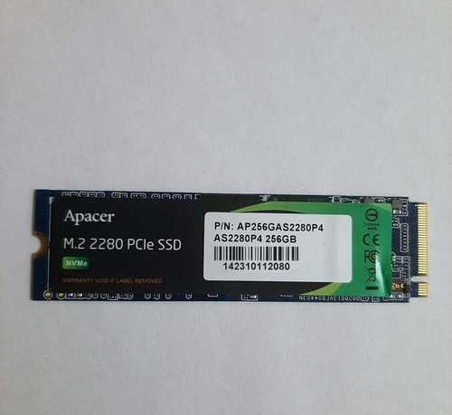 256 гб SSD M.2 накопитель Apacer AS2280P4