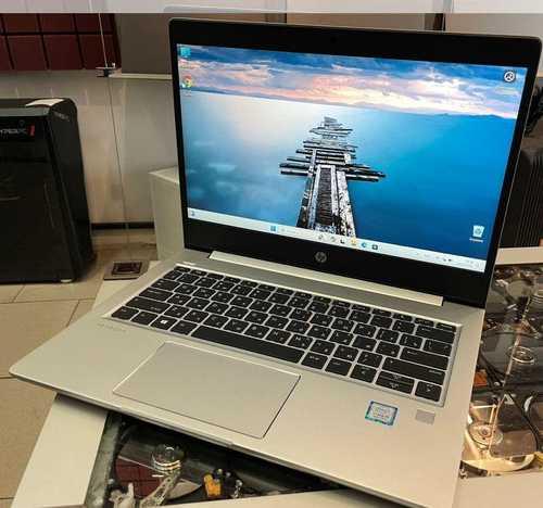 Металлический hp pro book i5-8, 16/256 акб4часа