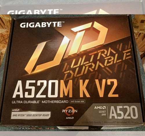 Материнская плата gigabyte a520m k v2
