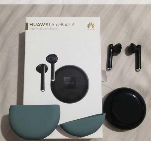 Беспроводные наушники huawei freebuds 3 черные