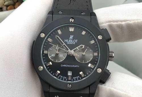 Часы мужские hublot black