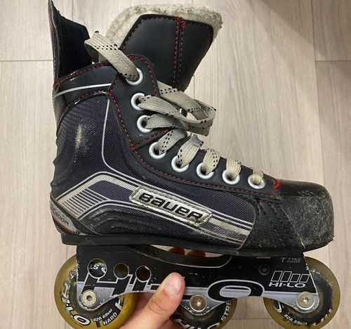 Хоккейные роликовые коньки bauer veypor x300R