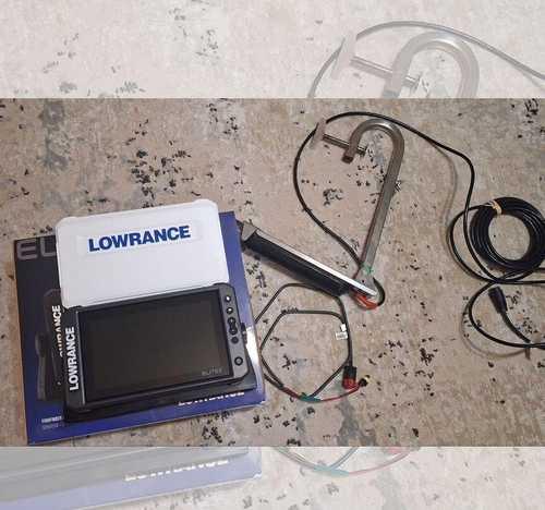 Эхолот lowrance elite 9 fs бу