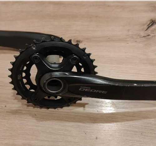 Шатуны shimano deore m6000