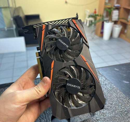 Видеокарта PCI-E Gigabyte AMD Radeon RX 460 WF OC