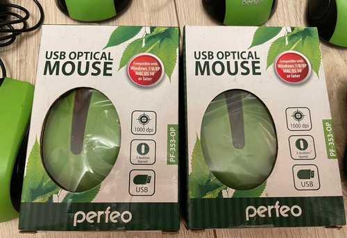 Мышь USB optical mouse perfeo
