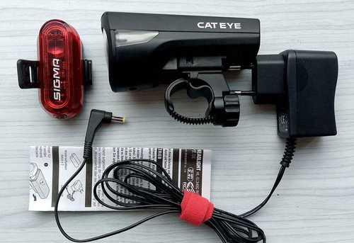 Комплект фонарей для велосипеда Cateye+Sigma