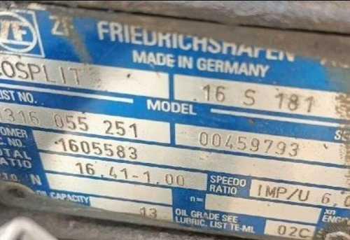 Коробка передач 16s181 DAF гарантия
