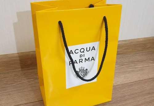 Подарочный брендовый пакет acqua di parma оригинал