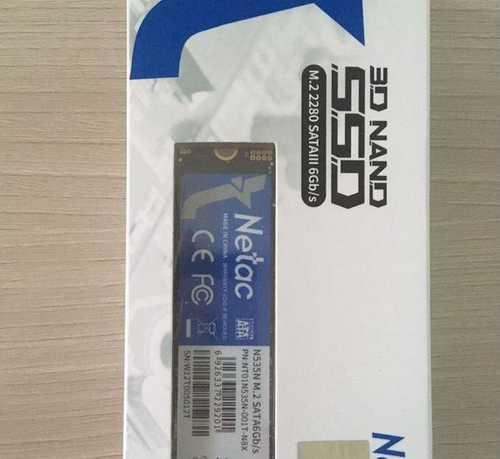 Новый. 1000 гб SSD M.2 накопитель Netac N535N