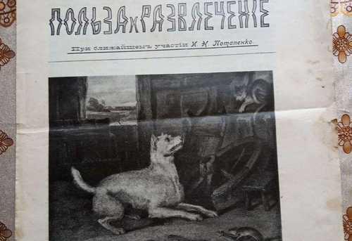 Польза и развлечение. 1904 год. Журнал