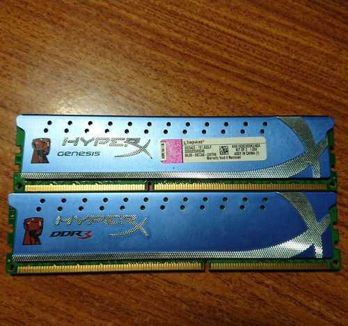 Оперативная память ddr3 2x2gb