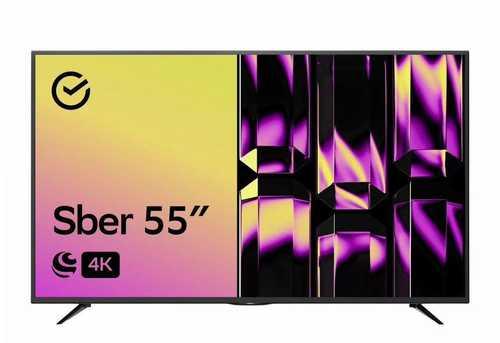 Телевизор Sber SDX-55U4127, 55"(139 см), UHD 4K