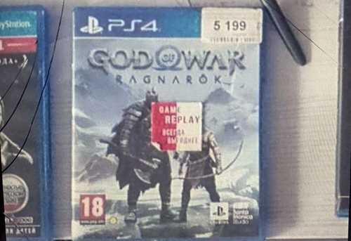 Игры для приставок ps4 диск god of war Ragnarok