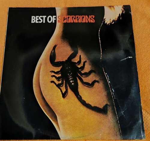 Виниловая пластинка best of scorpions