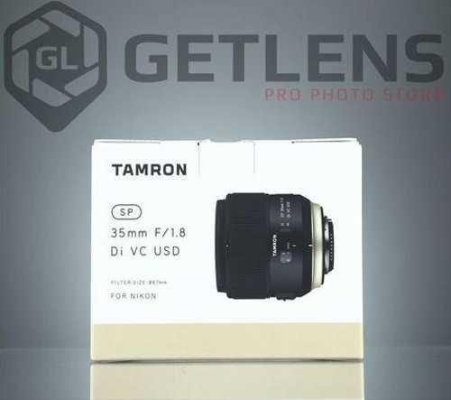 Tamron SP 35mm F/1.8 Di VC Nikon (F012N) (Новый)
