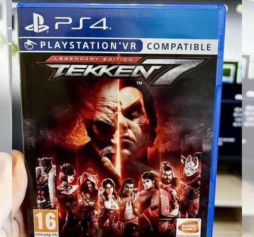 Диски на ps4 - Tekken 7