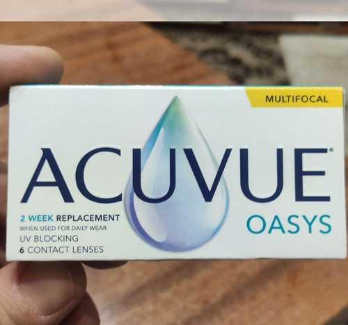 Линзы acuvue oasys multifocal