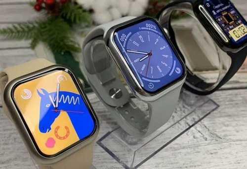 Часы apple watch 8 (45 mm) +(новые)
