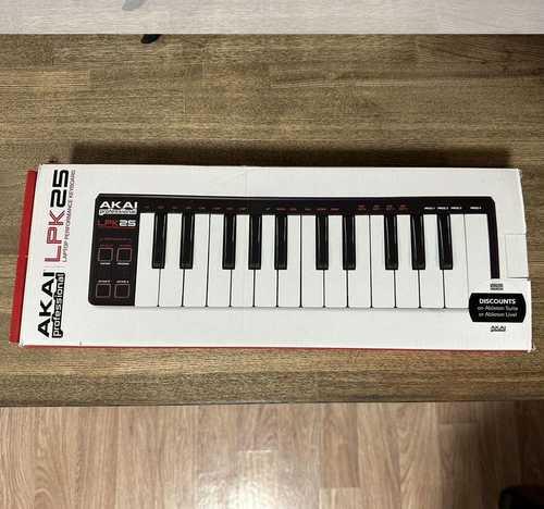 Akai lpk25 контроллер