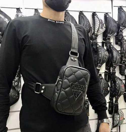 Сумка слинг мужская Guess