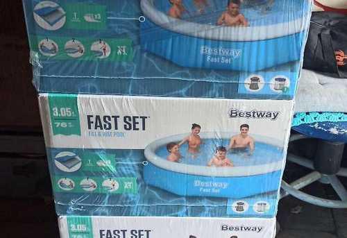 Бассейн Bestway Fast Set 57270, 305х76 см