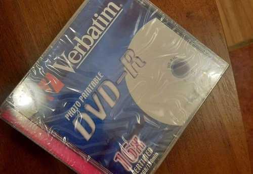 Диски Verbatim DVD-R 5шт