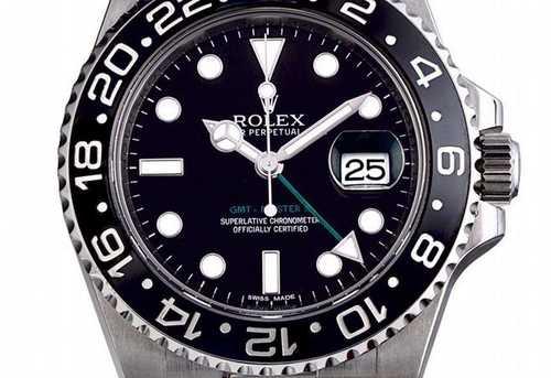Швейцарские часы Rolex GMT Master II 40mm Steel 11