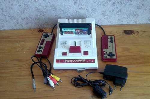 Nintendo Famicom + AV-мод, из Японии
