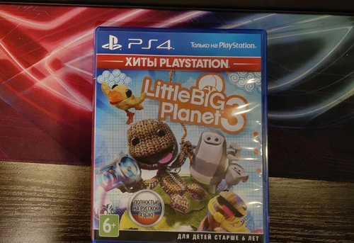 Диск PS4 Little Big Planet 3