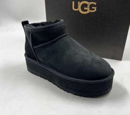 Новые угги UGG Classic Ultra Mini Platform black