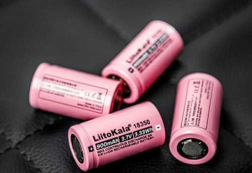 Li-Ion аккумуляторы LiitoKala 18350 900 mAh