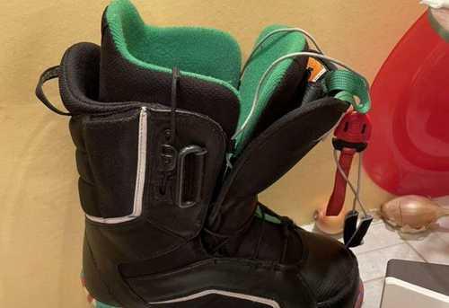 Детские сноубордические ботинки burton Zipline 35
