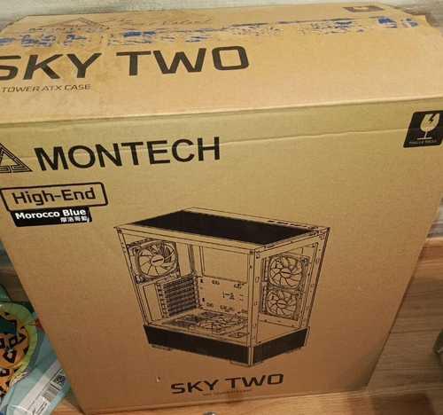 Компьютерный корпус montech sky two синий