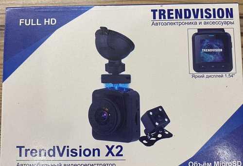 Автомобильный видеорегистратор TrendVision X2