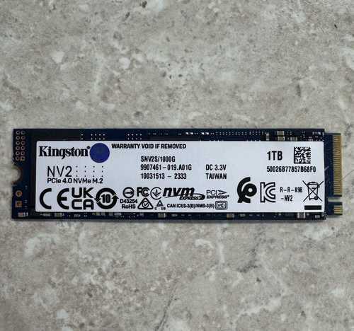 Kingston NV2 1000Gb M.2 nvme