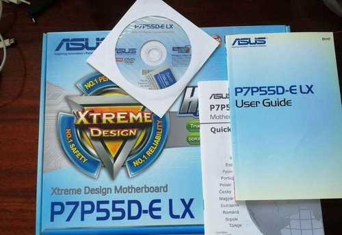 Комплект Asus P7P55D-E LX +Xeon X3470+8Gb