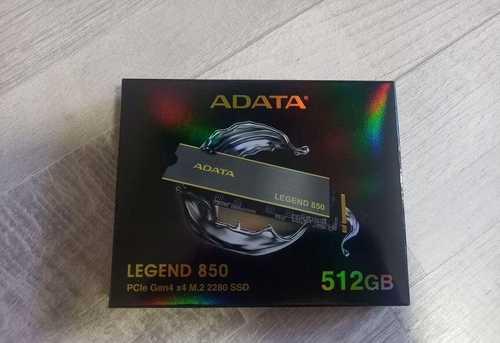 Новый SSD M.2 A-Data Legend 850 512гб