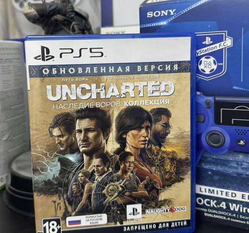 Uncharted наследие воров ps5 рус