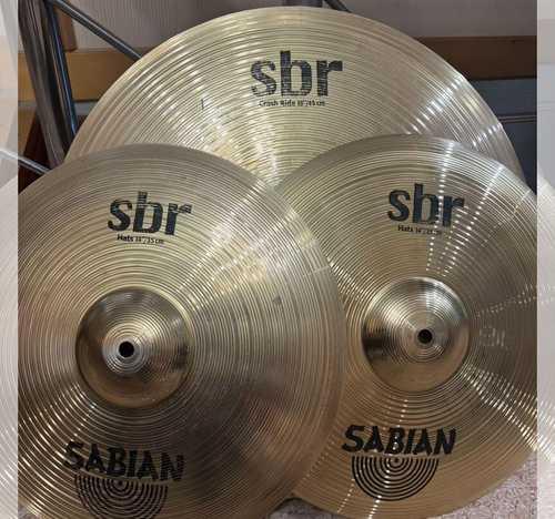 Комплект Sabian sbr hi-hat 14, crash ride 18