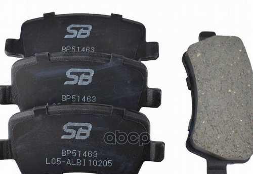 Колодки тормозные дисковые зад BP51463 SB N