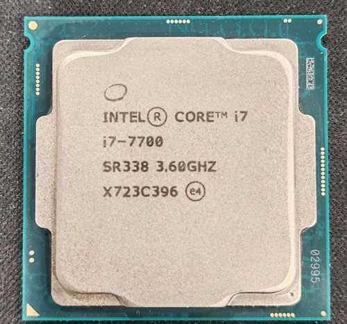 Процессор Intel I7-7700 Sr338 1151V2 1151-v2 3.6Mh