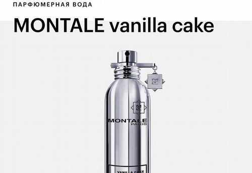 Montale vanilla cake