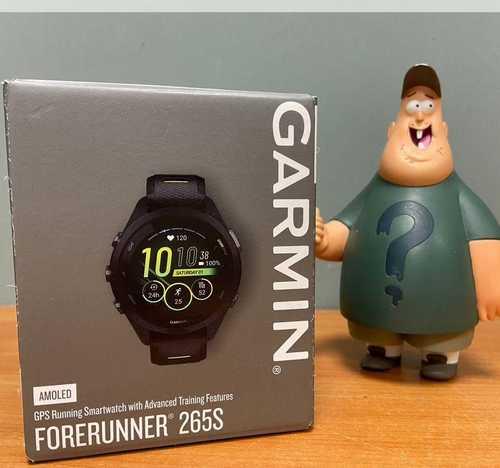 Garmin Forerunner 265S Amoled Черный (новый)