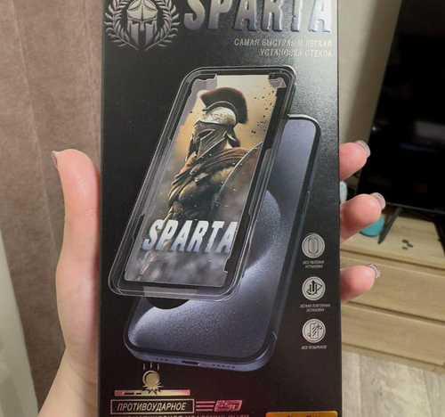 Защитное стекло sparta для iPhone 16 Pro Max