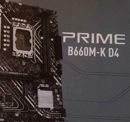 Материнская плата Asus prime b660m-k D4