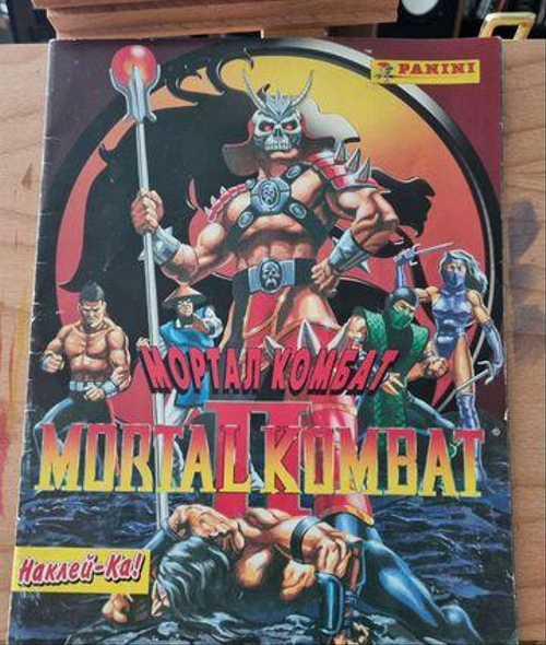 Журнал Мортал Комбат Mortal Kombat II Panini 1996