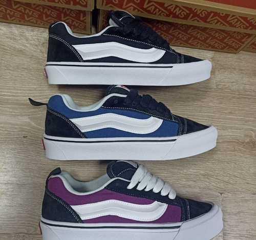 Кеды vans knu skool дутые